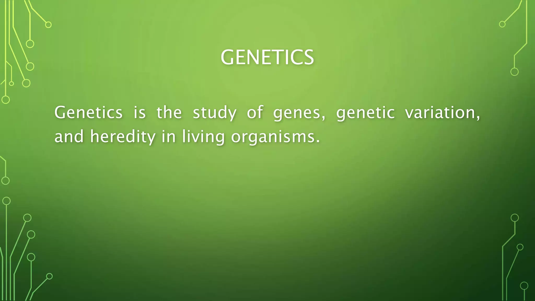 Genetic pattern of common pediatric disorder | PPTX