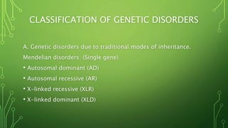 Genetic pattern of common pediatric disorder | PPTX