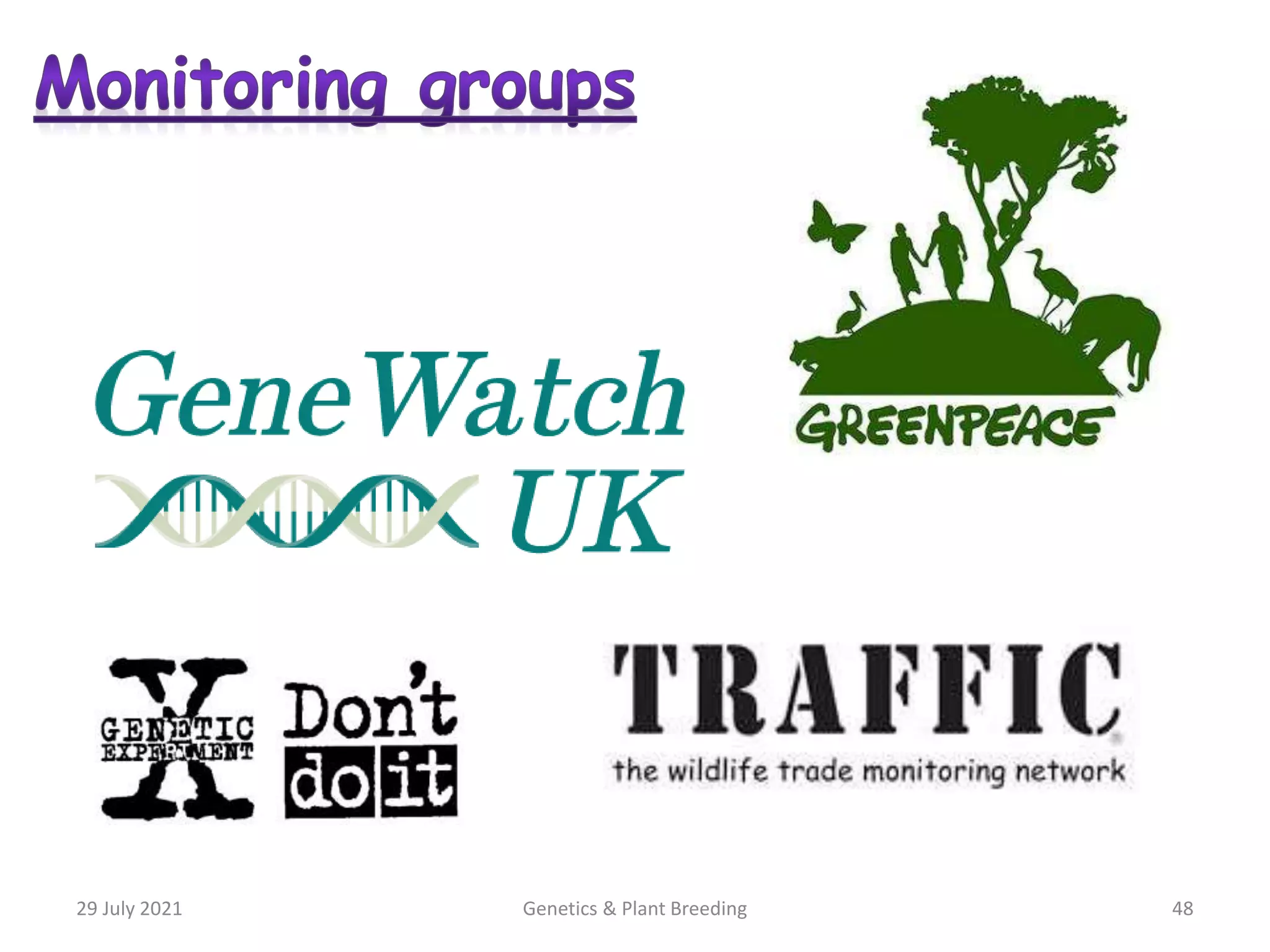 Genetic pollution | PPTX