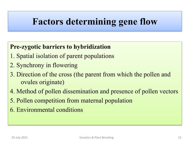 Genetic pollution | PPTX