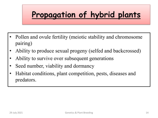 Genetic pollution | PPTX