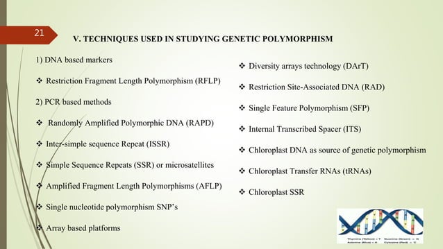 Genetic polymorphism | PPTX