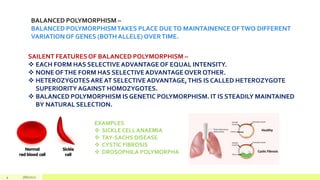 GENETIC POLYMORPHISM | PPTX