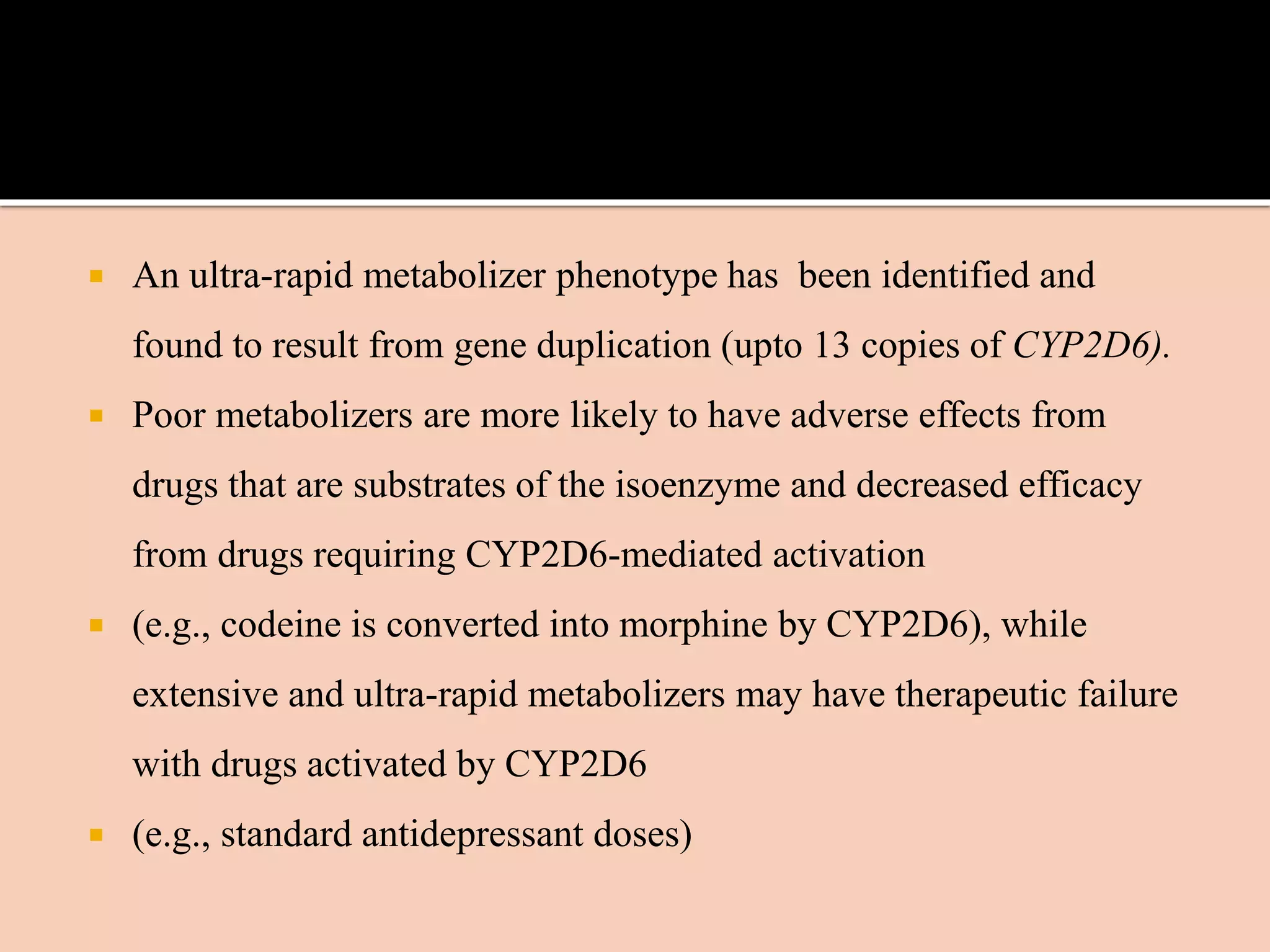 Genetic polymorphism in drug metabolism | PPTX