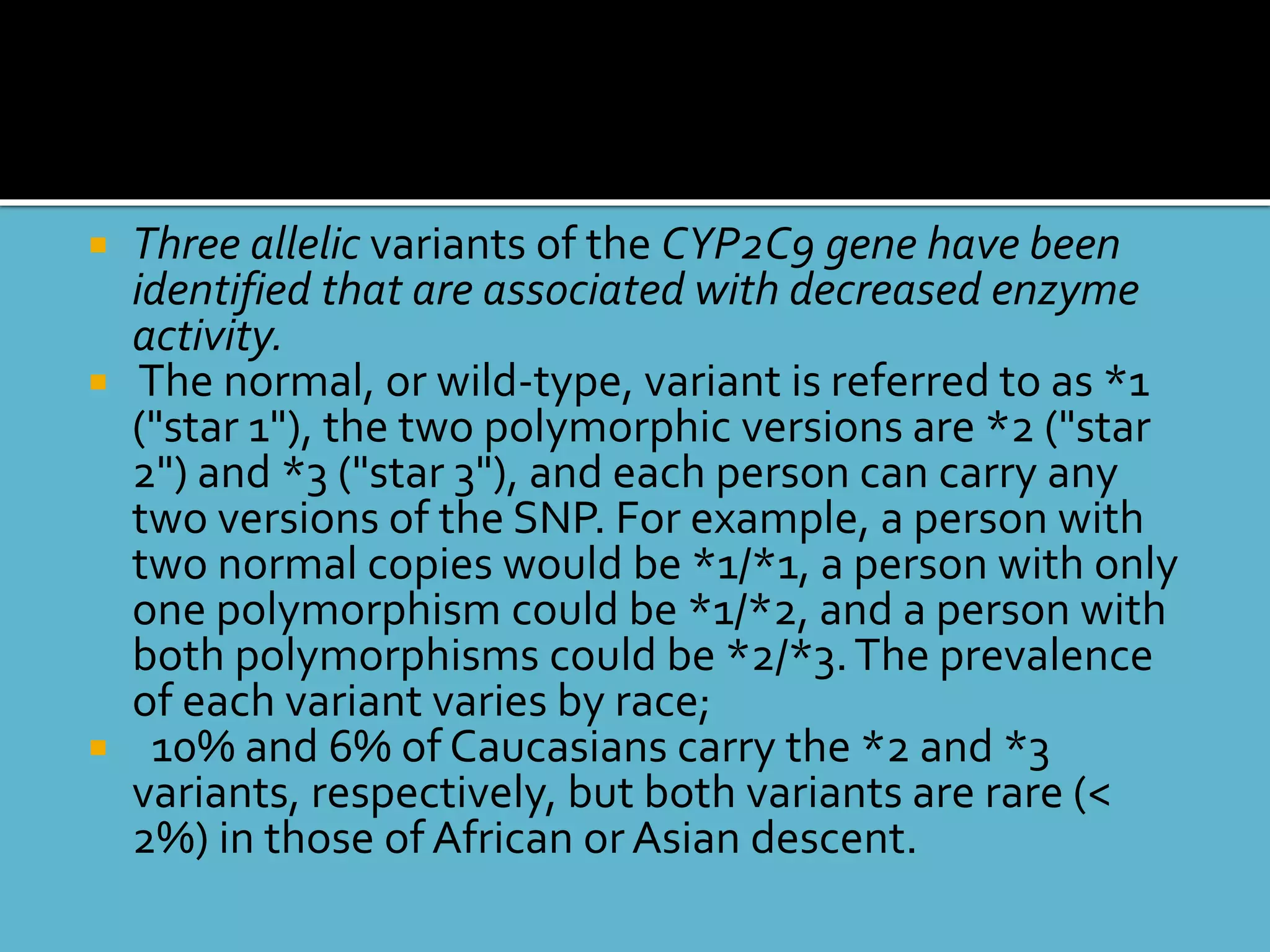 Genetic polymorphism in drug metabolism | PPTX