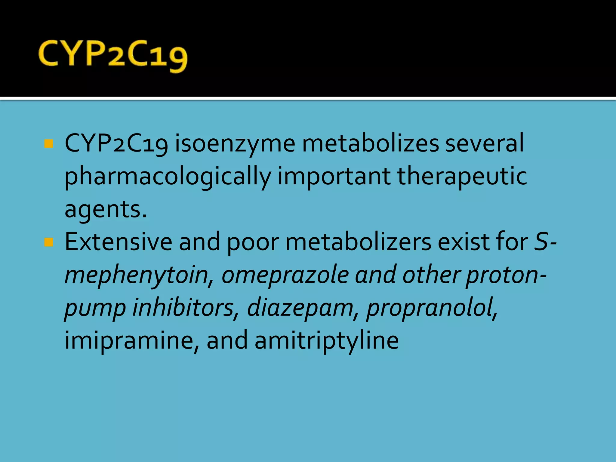Genetic polymorphism in drug metabolism | PPTX Genetic polymorphism in drug metabolism | PPTX
