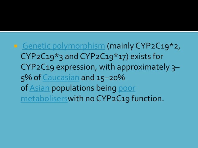 Genetic polymorphism in drug metabolism | PPTX | Endocrine and ...