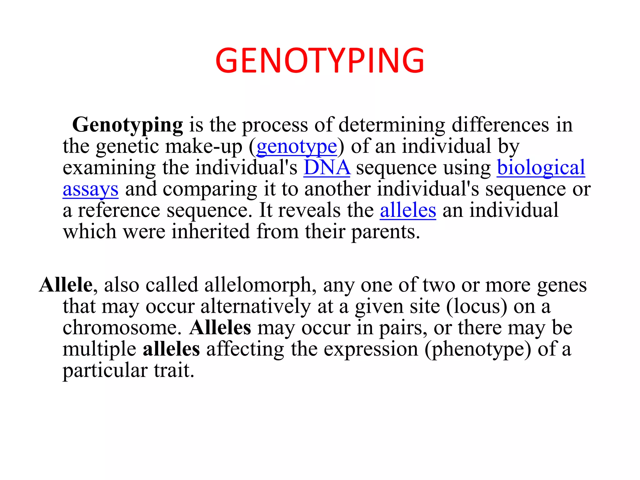 Genetic polymorphism in drug metabolism | PDF