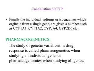 Genetic polymorphism in drug metabolism | PDF