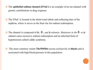 Genetic polymorphism of drug targets | PPTX