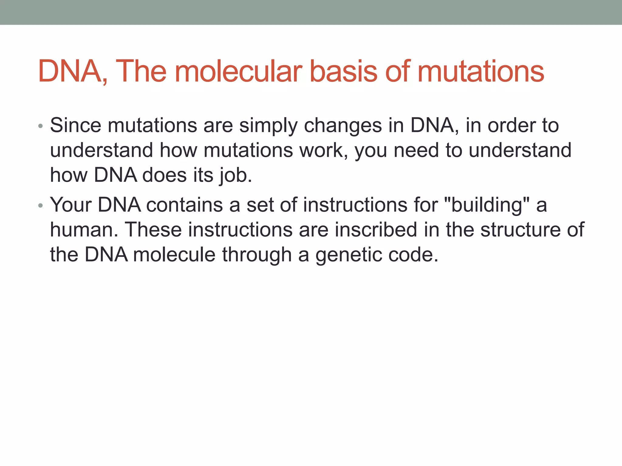 Genetic presentation | PPTX