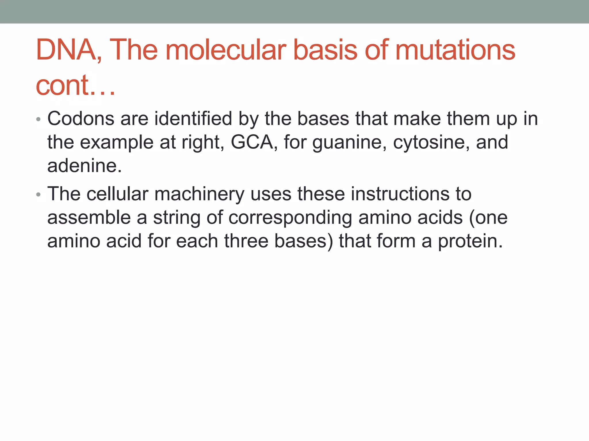 Genetic presentation | PPTX