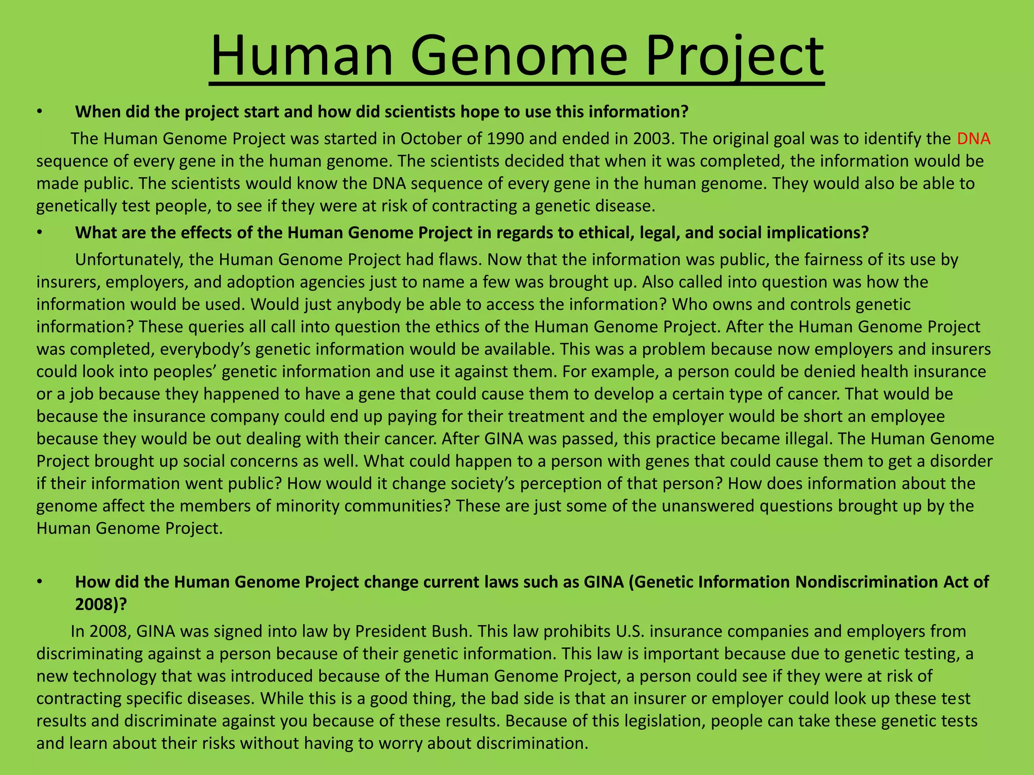 Genetic Privacy Part 1 | PPTX