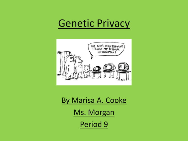 Genetic Privacy Part 1 | PPTX