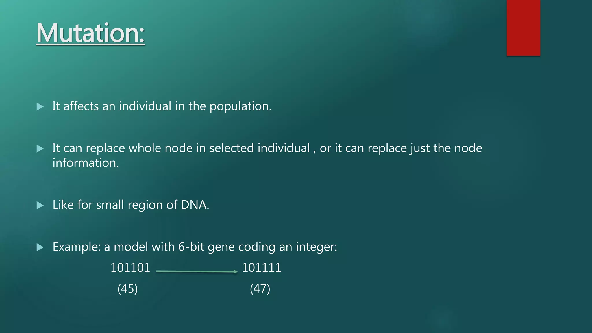 Genetic programming | PPTX