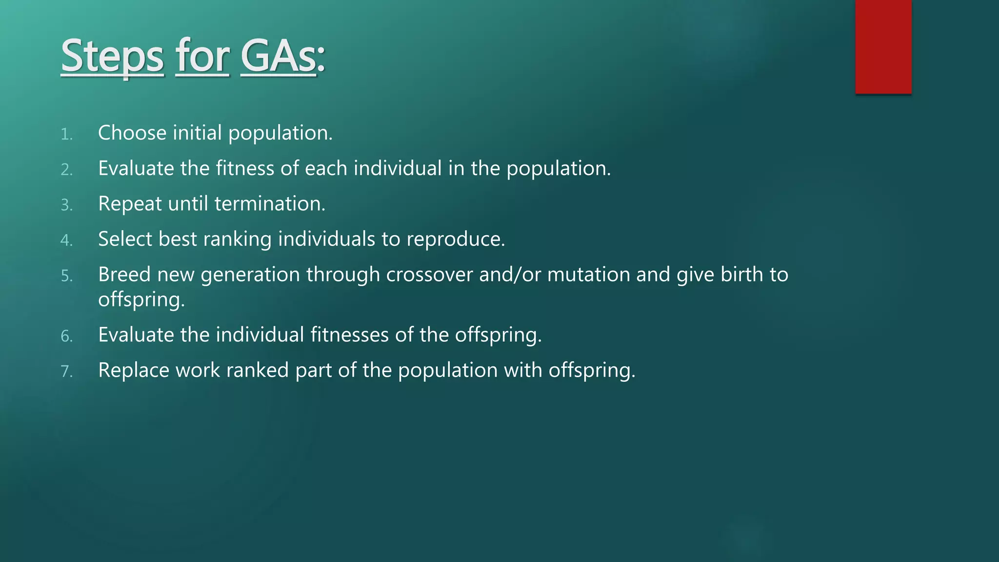 Genetic programming | PPTX