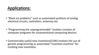 geneticprogramming-.pptx Genetics programing | PPT