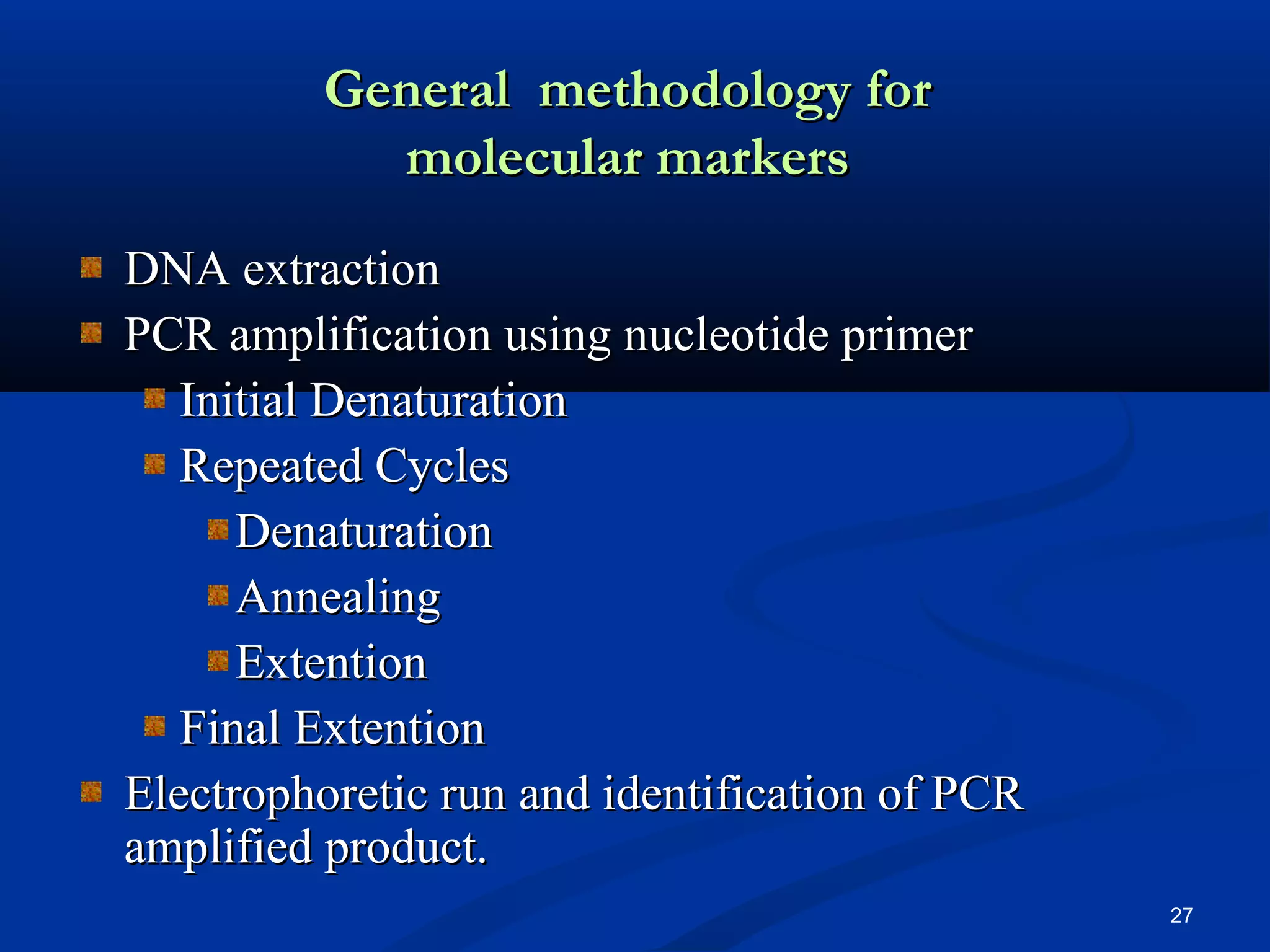 Genetic purity testing | PPT