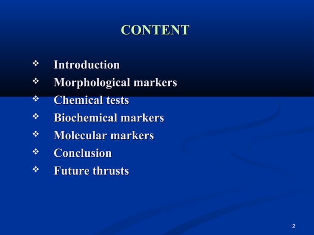 Genetic purity testing | PPT | Genetics | Science