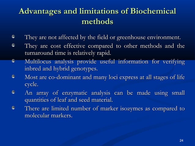 Genetic purity testing | PPT | Genetics | Science