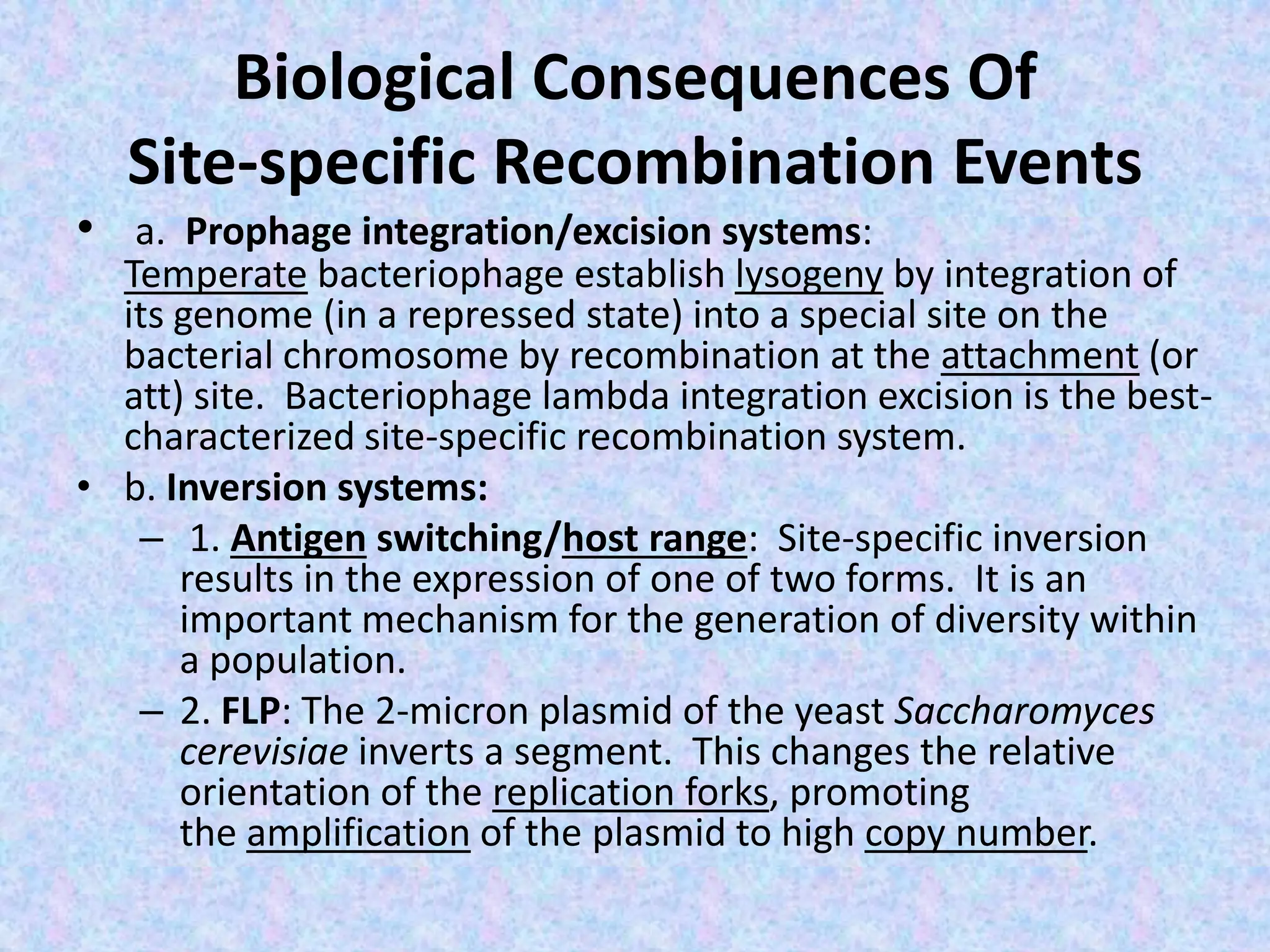 Genetic recombination in phages | PDF