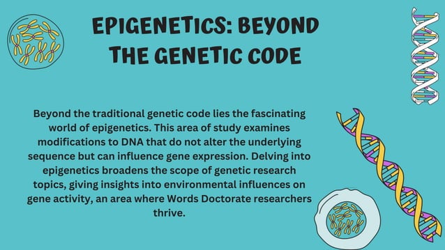 Genetic Research Topics in New York, USA..pptx