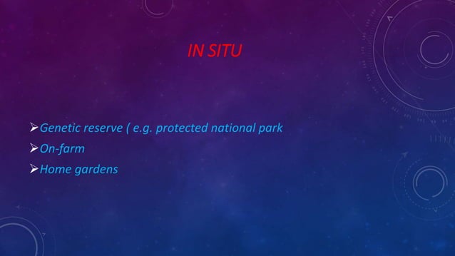 Genetic resources.pptx presentation for bs | PPT