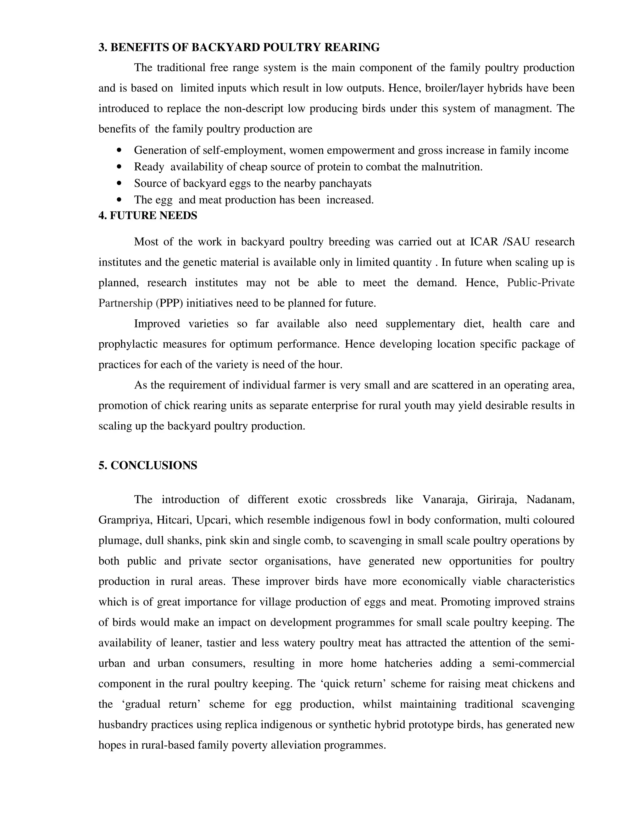 Genetic resources for family poultry production in india 2 | PDF