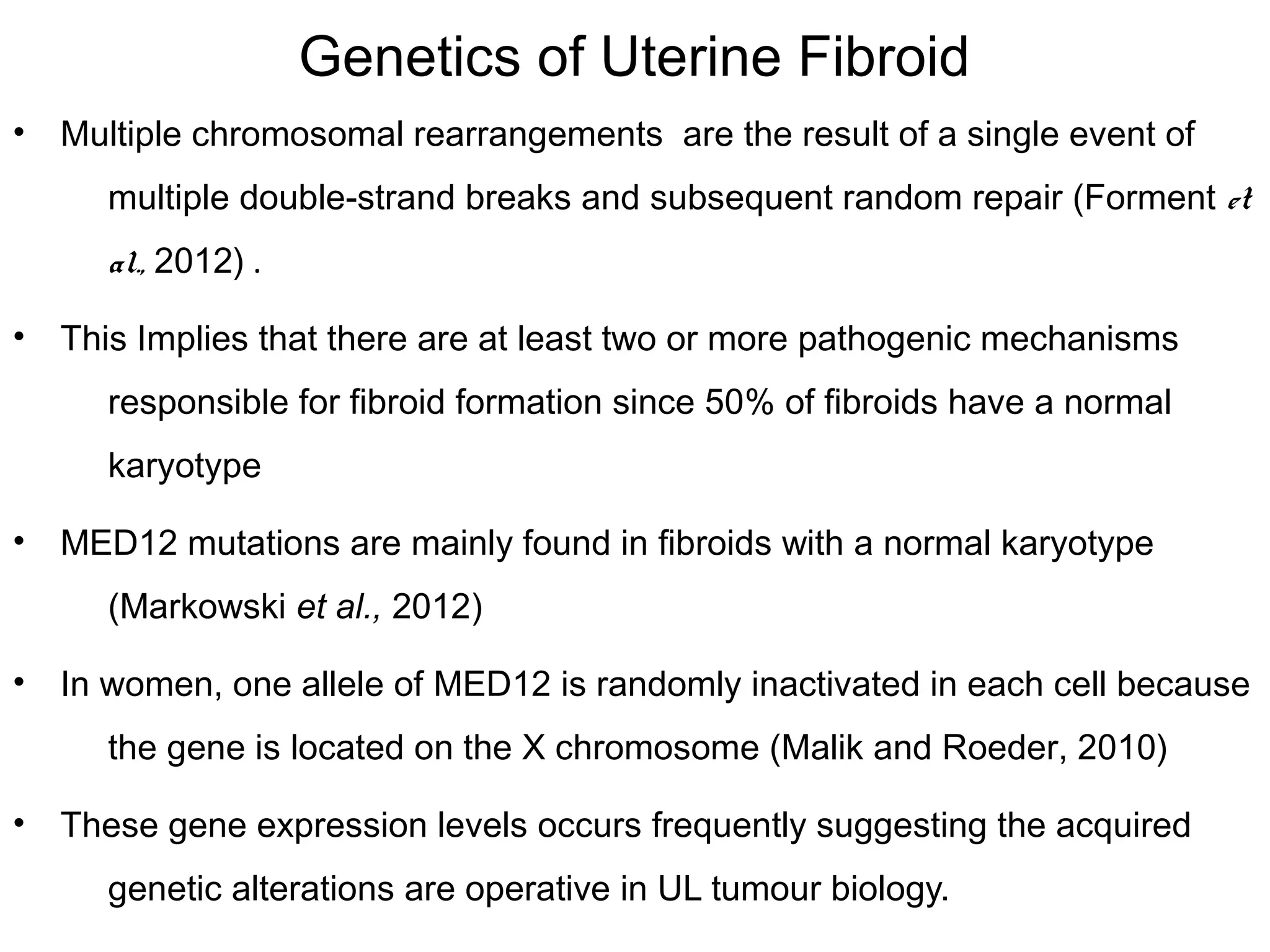 Genetic risk of uterine fibroid and its disparity | ODP