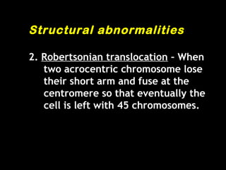Robertsonian Translocation Animation