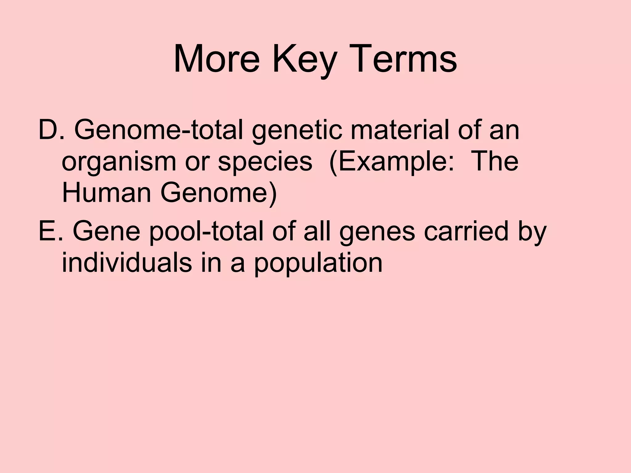 IB Biology Genetics | PPT