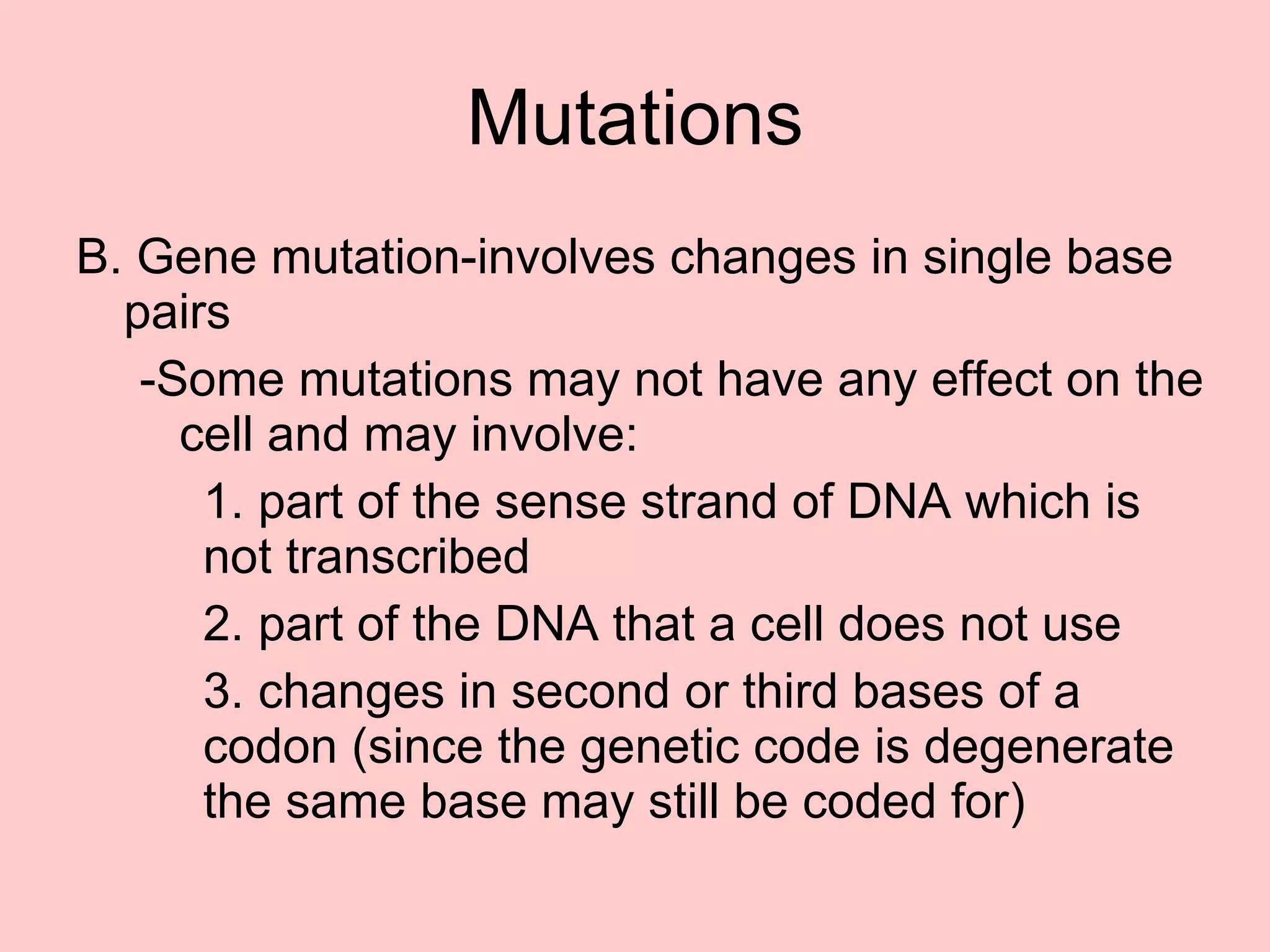 IB Biology Genetics | PPT