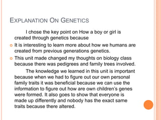 Genetics | PPT