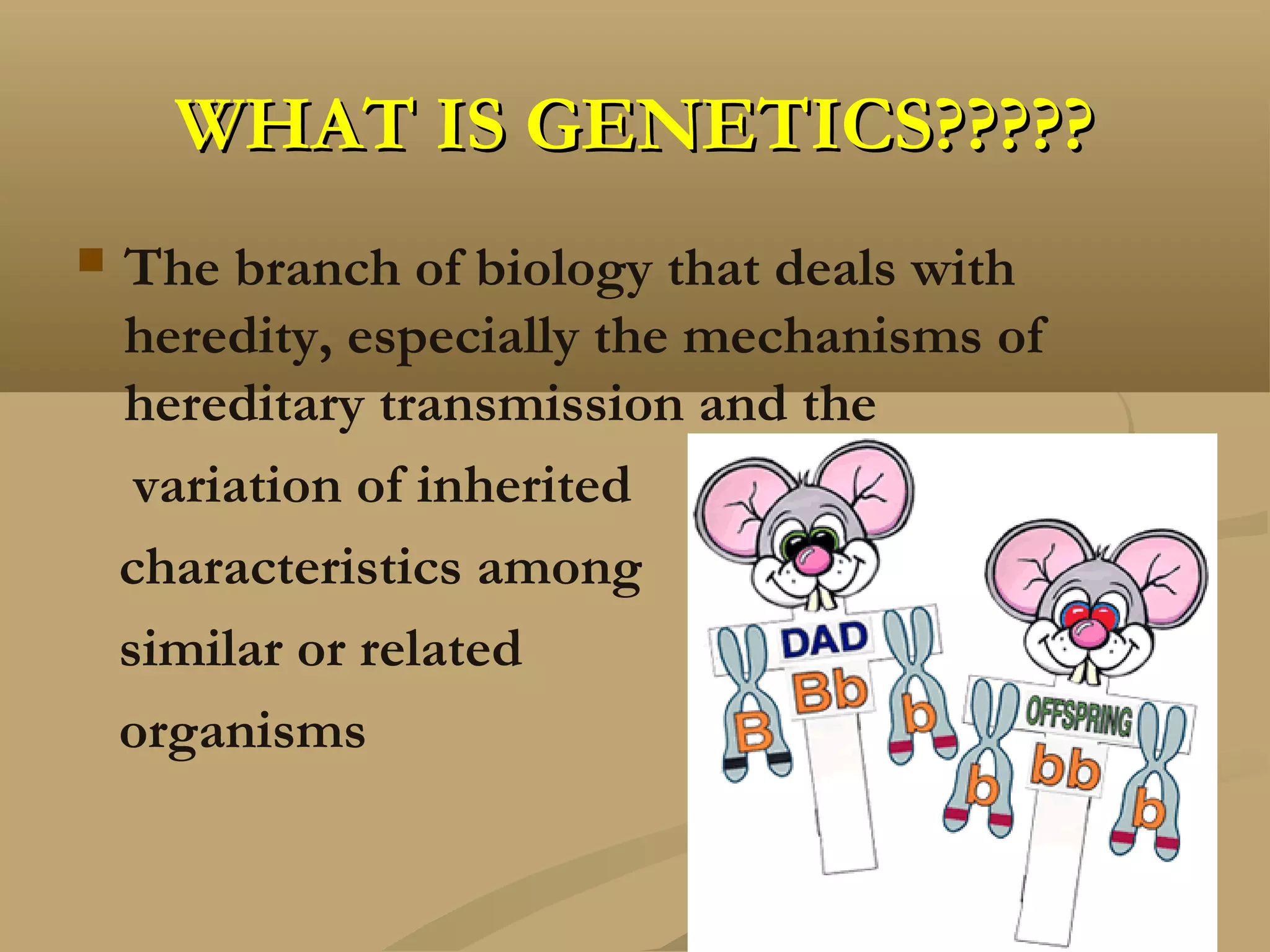 Genetics | PPT