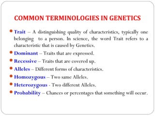 Genetics | PPT