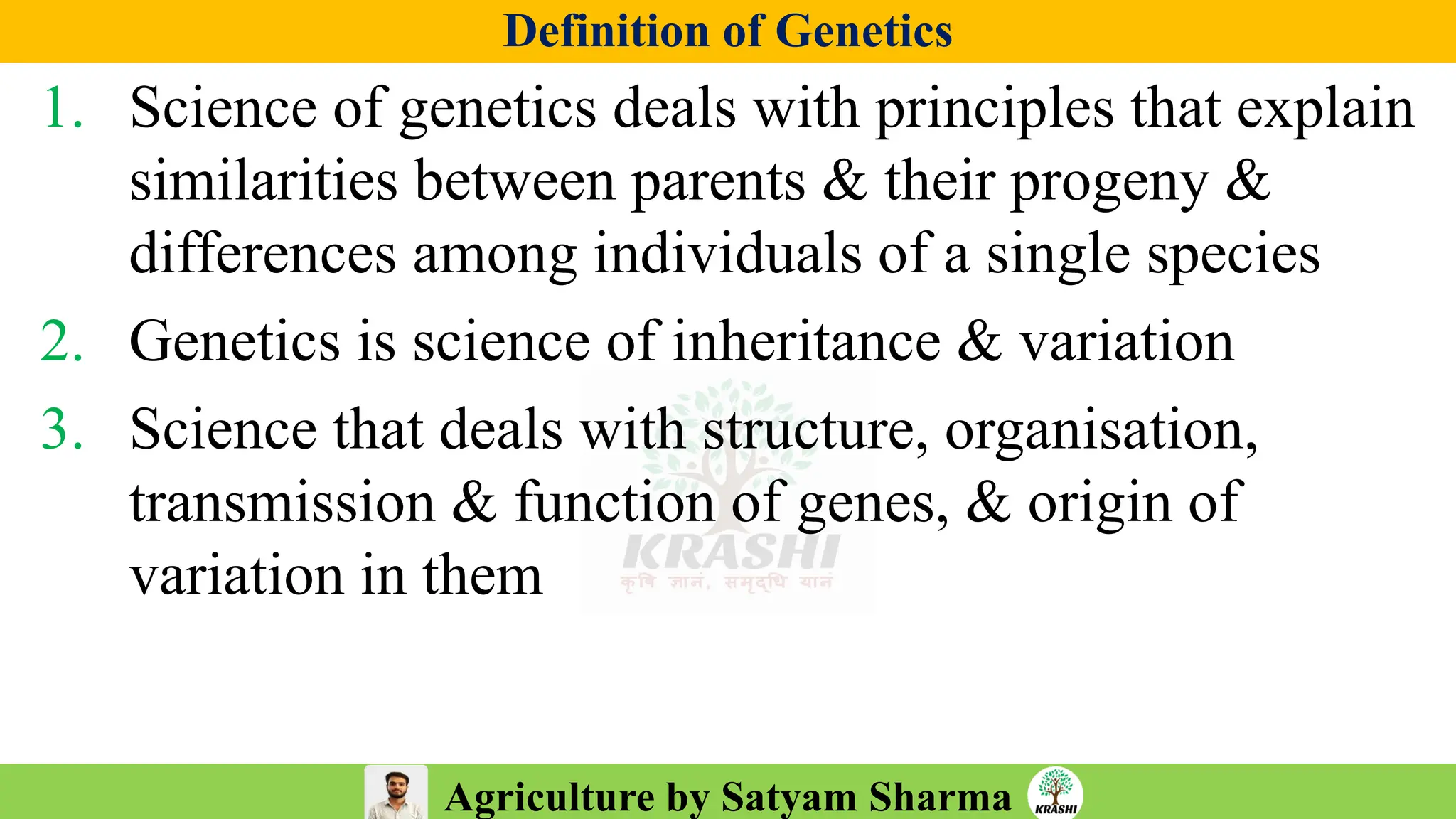 Introduction to Genetics: The Foundation of Heredity and Variation ...