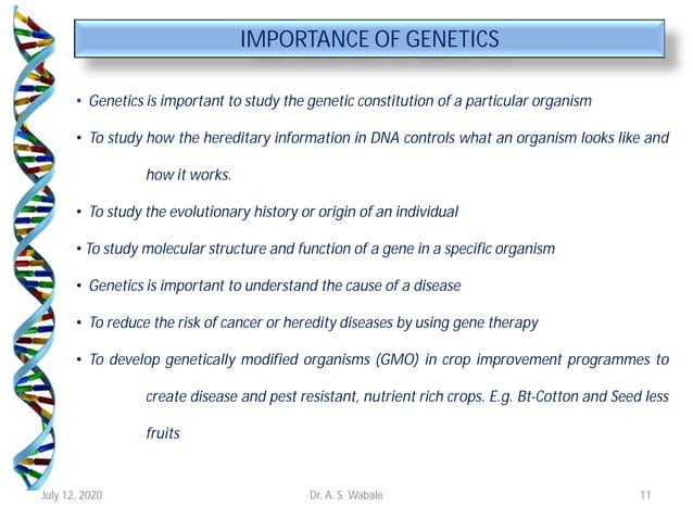Genetics | PPT