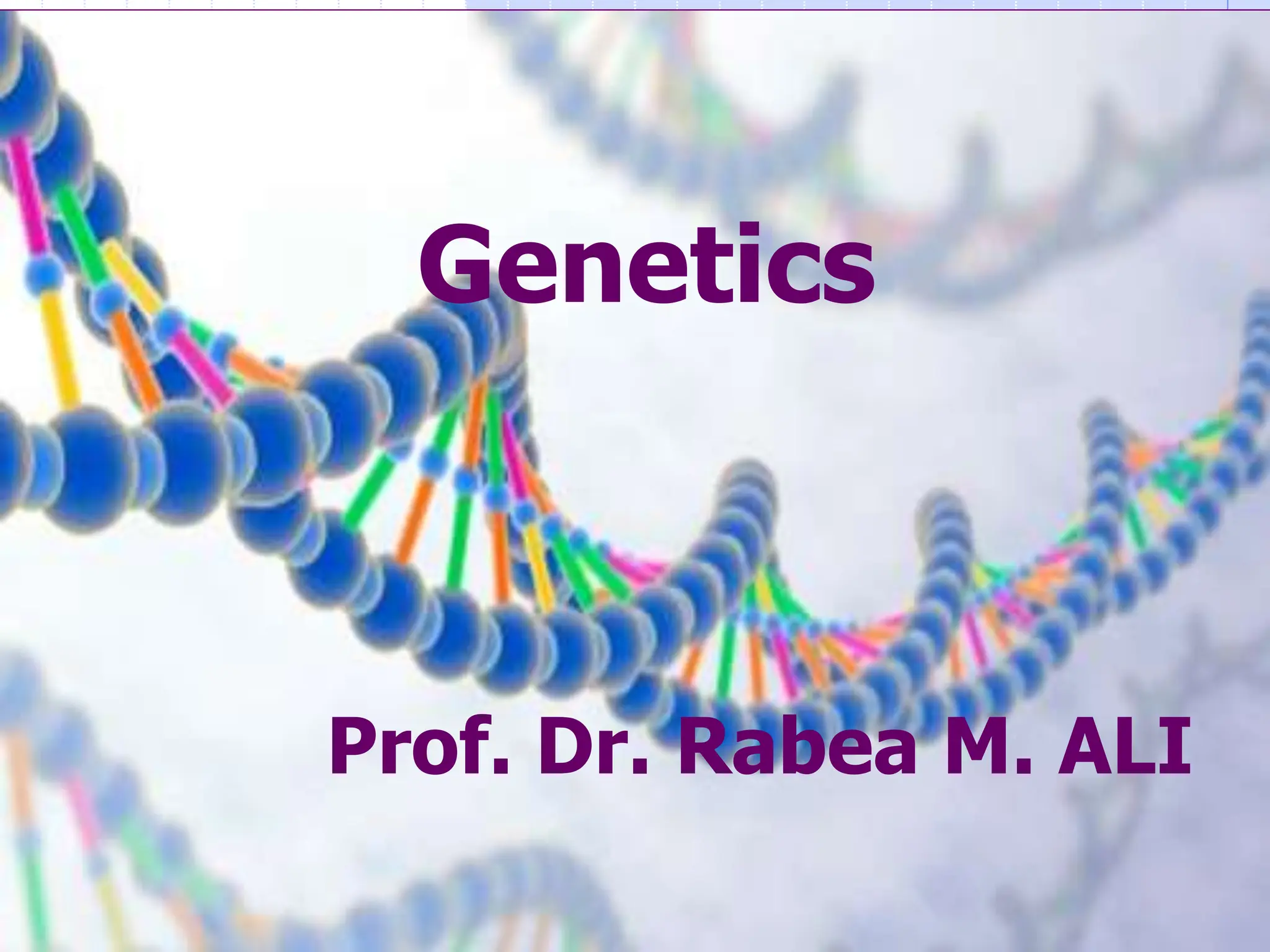 Genetics | PPT