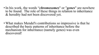 GENETICS-AND-HEREDITY: an overview to genetics | PPTX