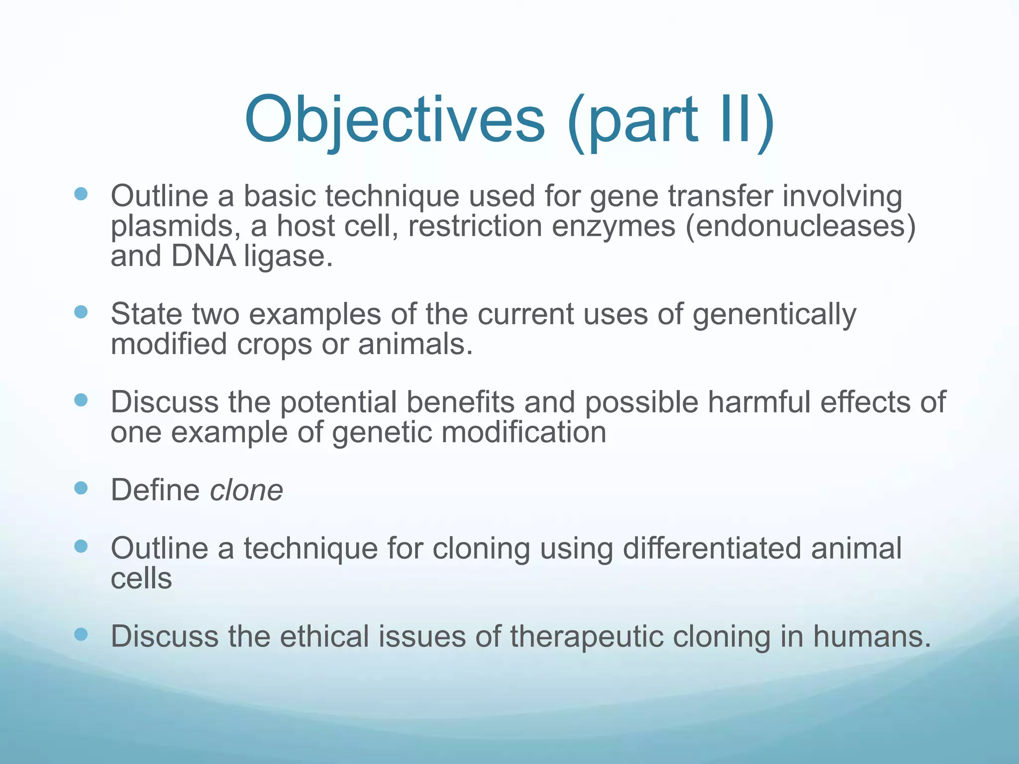 Genetics biotechnology-and-genetic-engineering- | PPT