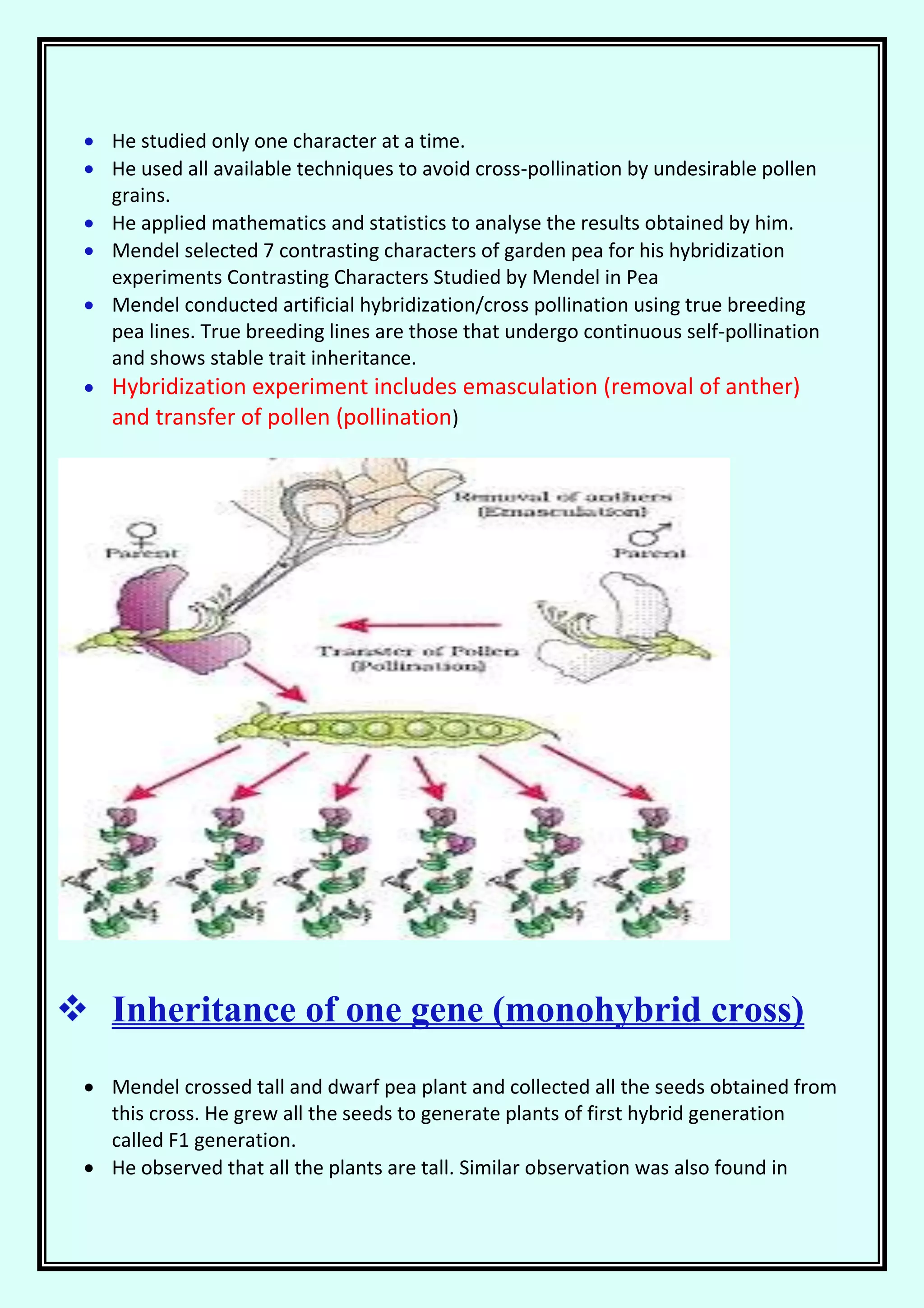 Genetics- Chapter 5 - Principles of inheritance and variation.docx