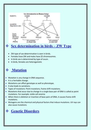 Genetics- Chapter 5 - Principles of inheritance and variation.docx