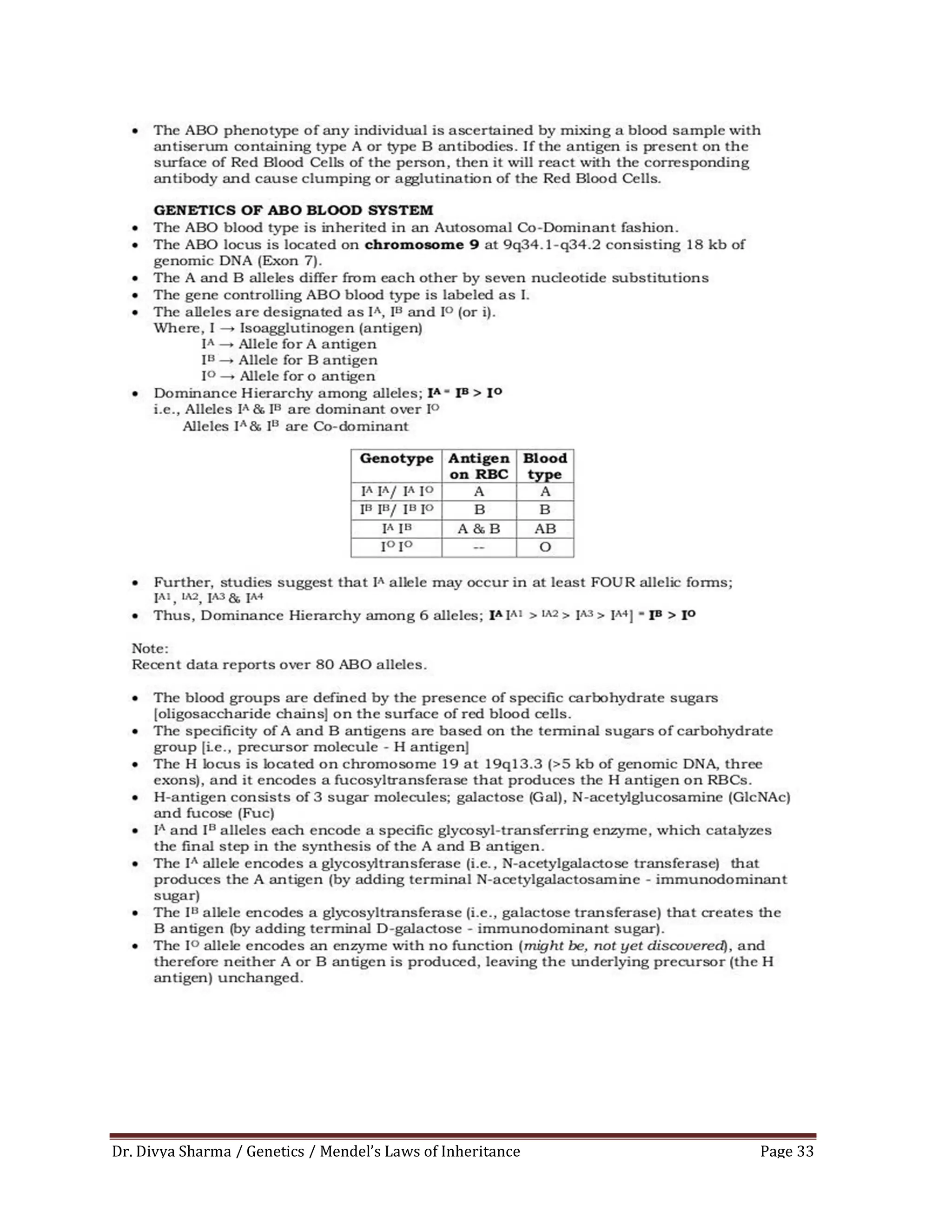 Mendal's Law of inheritance - Mono, Di & Trihybrid Crossing | PDF