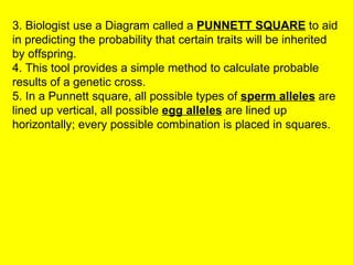 Genetics Notes | PPT