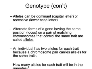 Genetics pp | PPT
