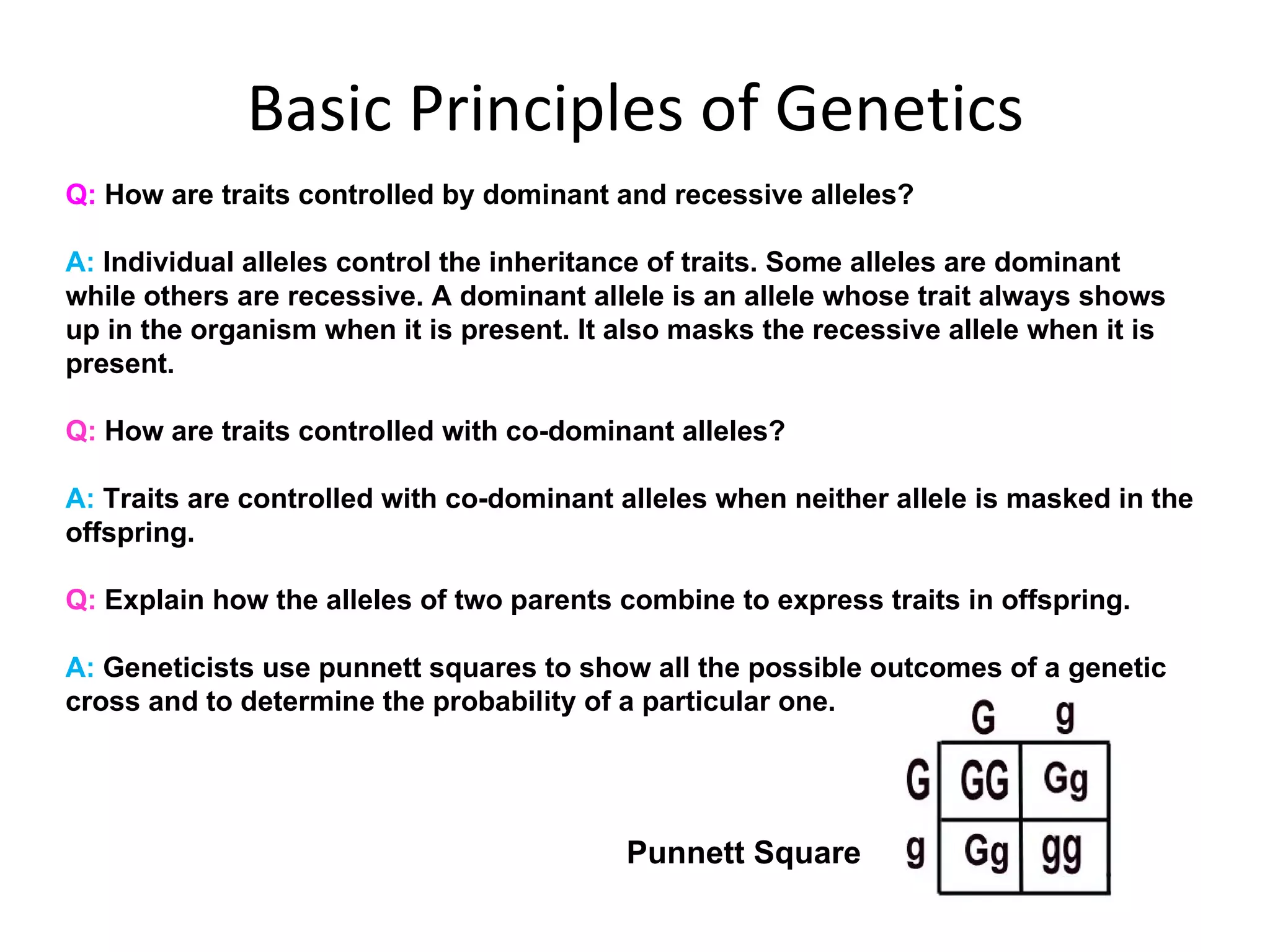 Genetics research-template | PPT