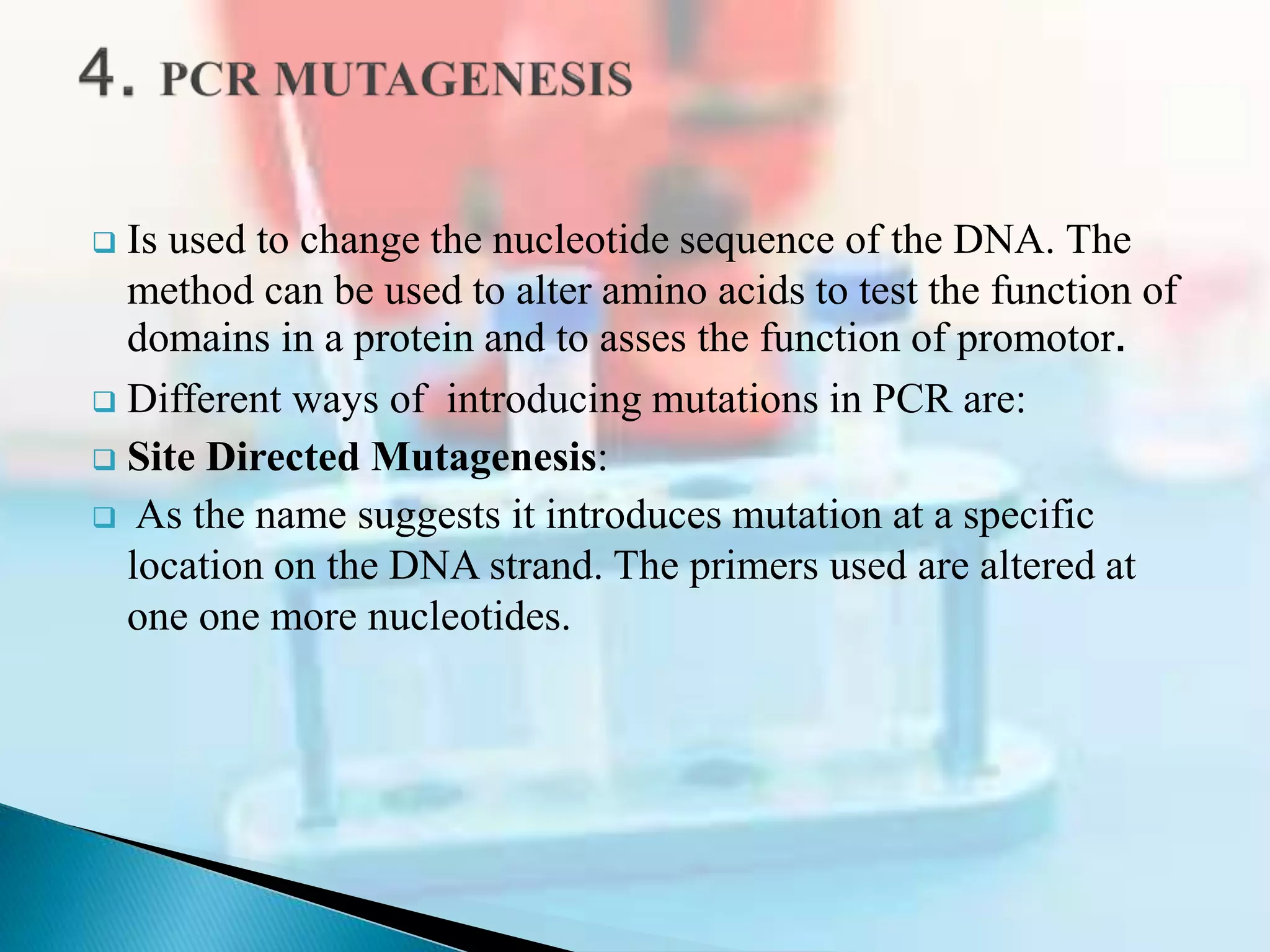 mutagenesis and genetic disorders | PPTX