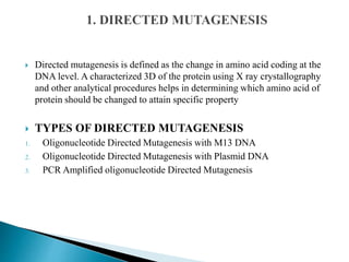 mutagenesis and genetic disorders | PPTX