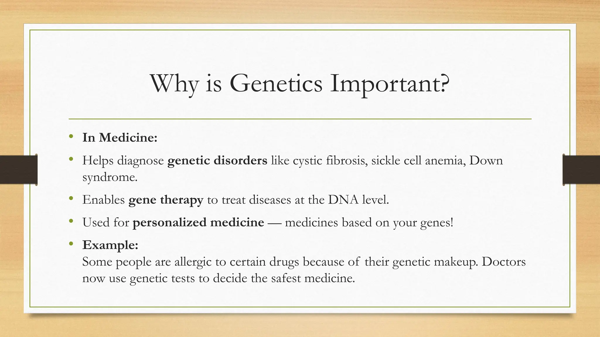 genetics Cure of Rare Diseases using Ai and Genomics | PPT