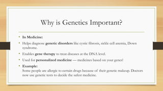 genetics Cure of Rare Diseases using Ai and Genomics | PPT